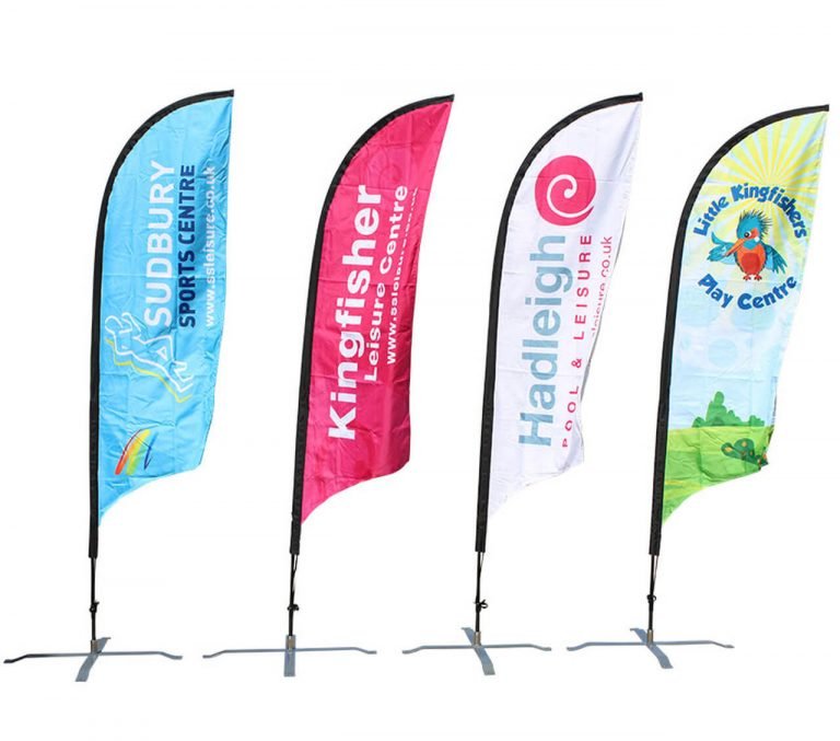 Double Sided Feather Flags For Your Brand – Shop Your Flags